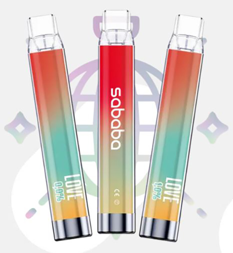 Cigarette Electronique Lumineuse 600 Puff Sababa Light (Vendu par 8)