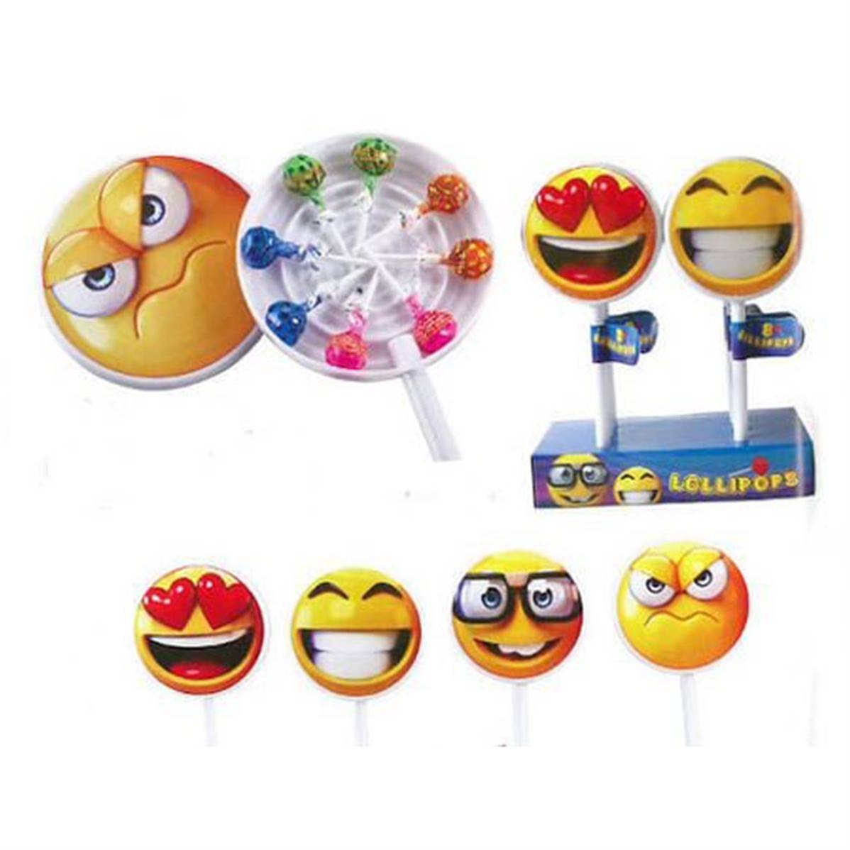 Sucette Smiley XL 8 Pièces